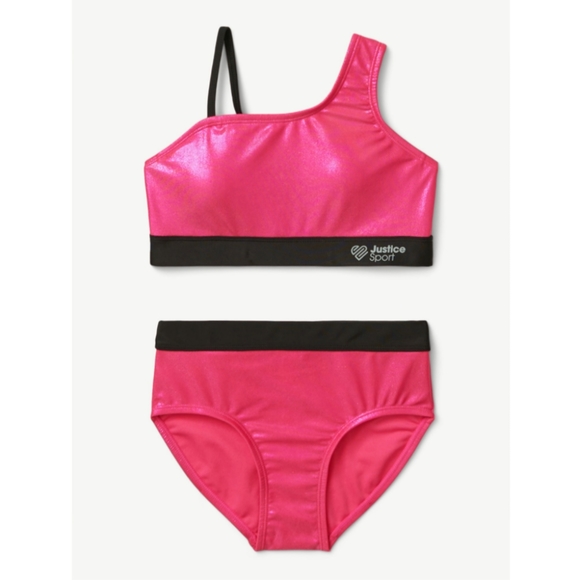 Justice | Swim | Justice Girls Sport Shine Bikini Swimsuit Sz Xs 56 Nwt ...